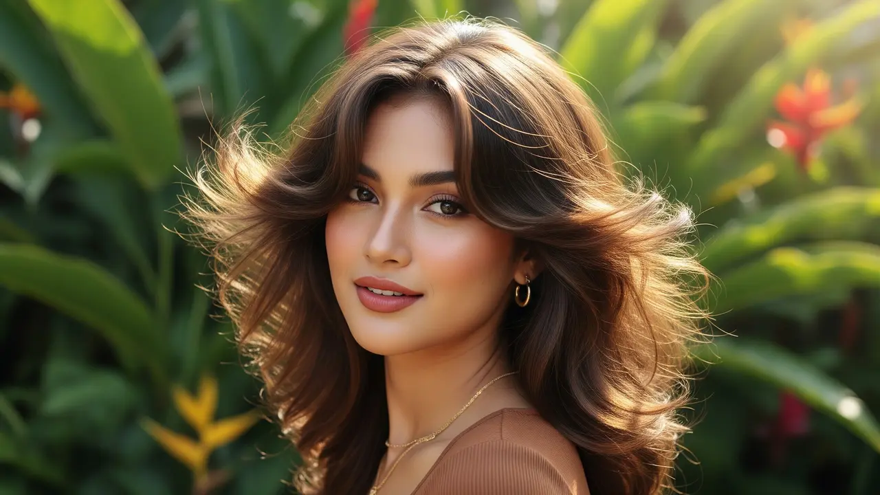8 Model Rambut Wanita Panjang Bervolume, Stylish Dipadukan dengan ...