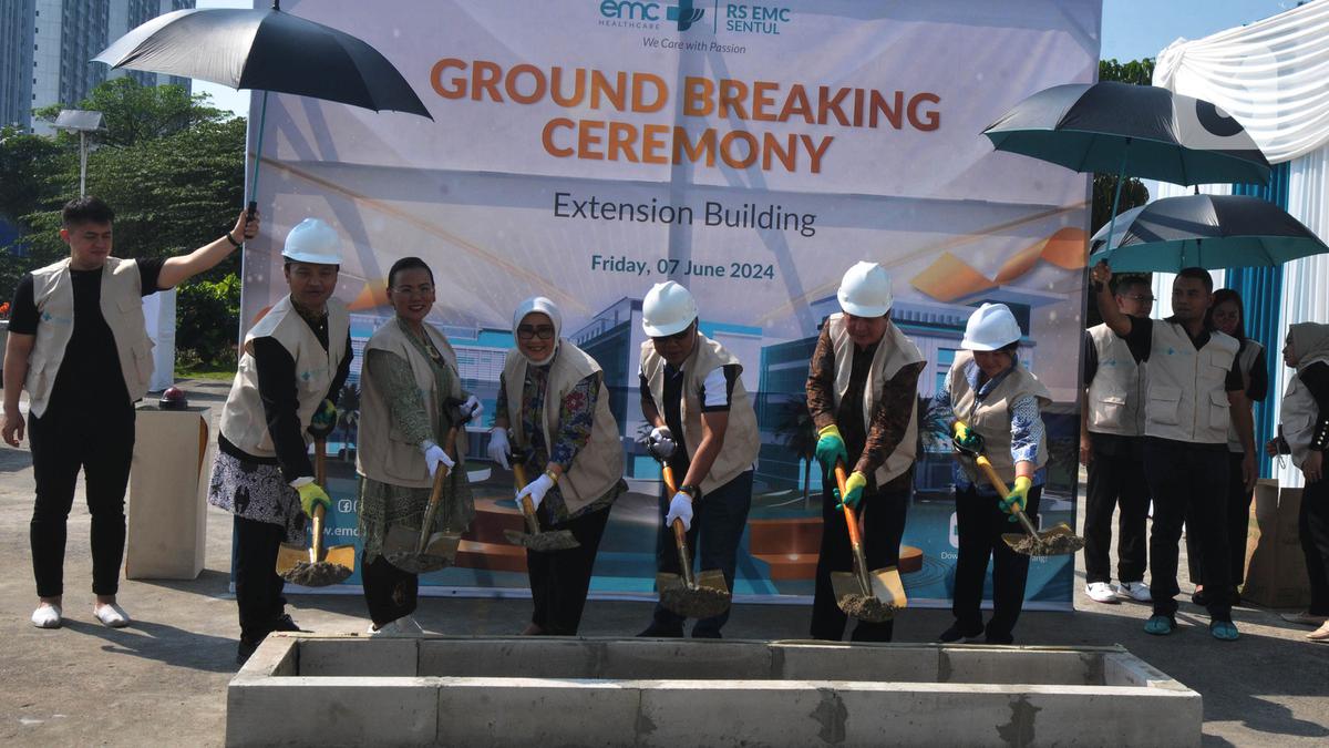 RS EMC Sentul Groundbreaking Gedung Baru
