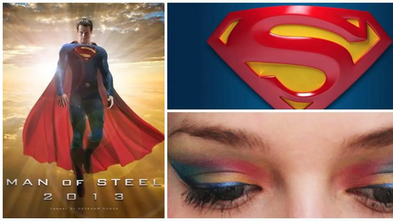 Tutorial Makeup Inspirasi Superman: Man of Steel