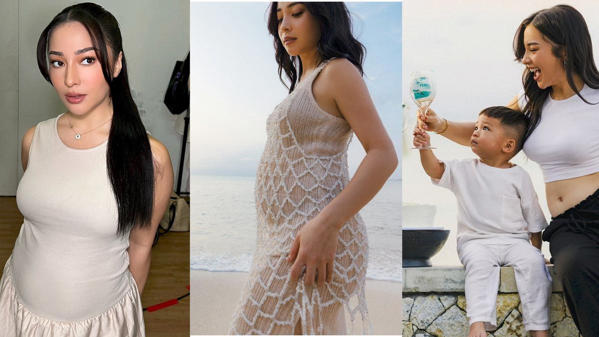 6 Gaya Bumil Nikita Willy yang Tetap Stunning saat Pamer Baby Bump ...