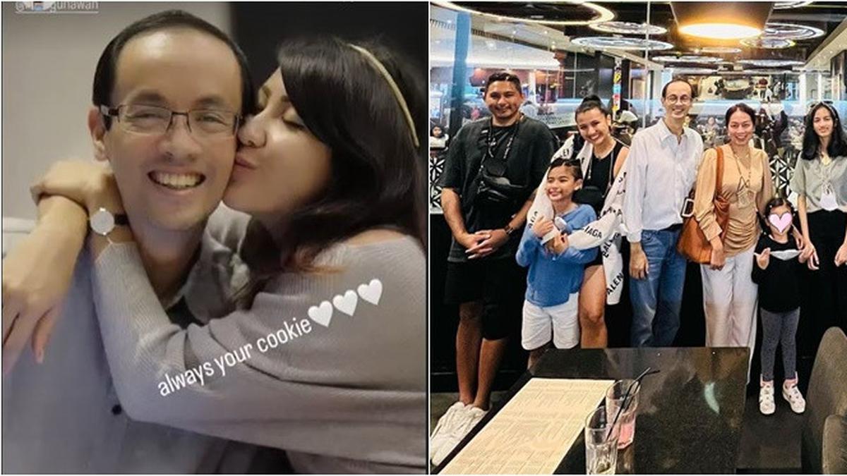 6 Potret Kenangan Sharena Delon dan Reza Gunawan, Adik Kakak yang Kompak