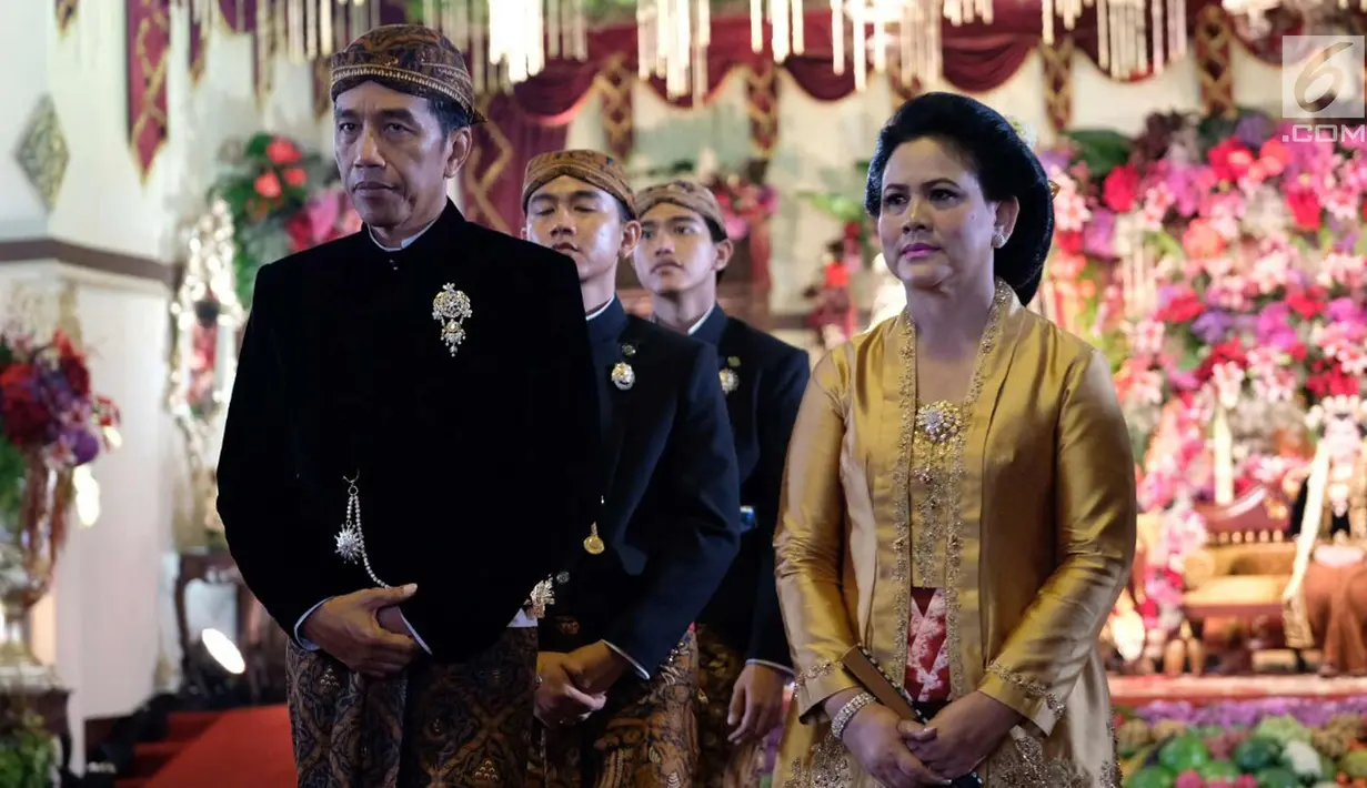 PHOTO: Momen Akad Nikah Kahiyang Ayu dan Bobby Nasution - Foto Liputan6.com