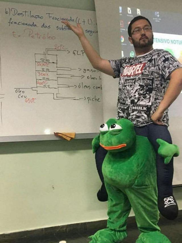 6 Aksi Guru Terlalu Semangat Mengajar Ini Kocak, Murid Terheran-Heran