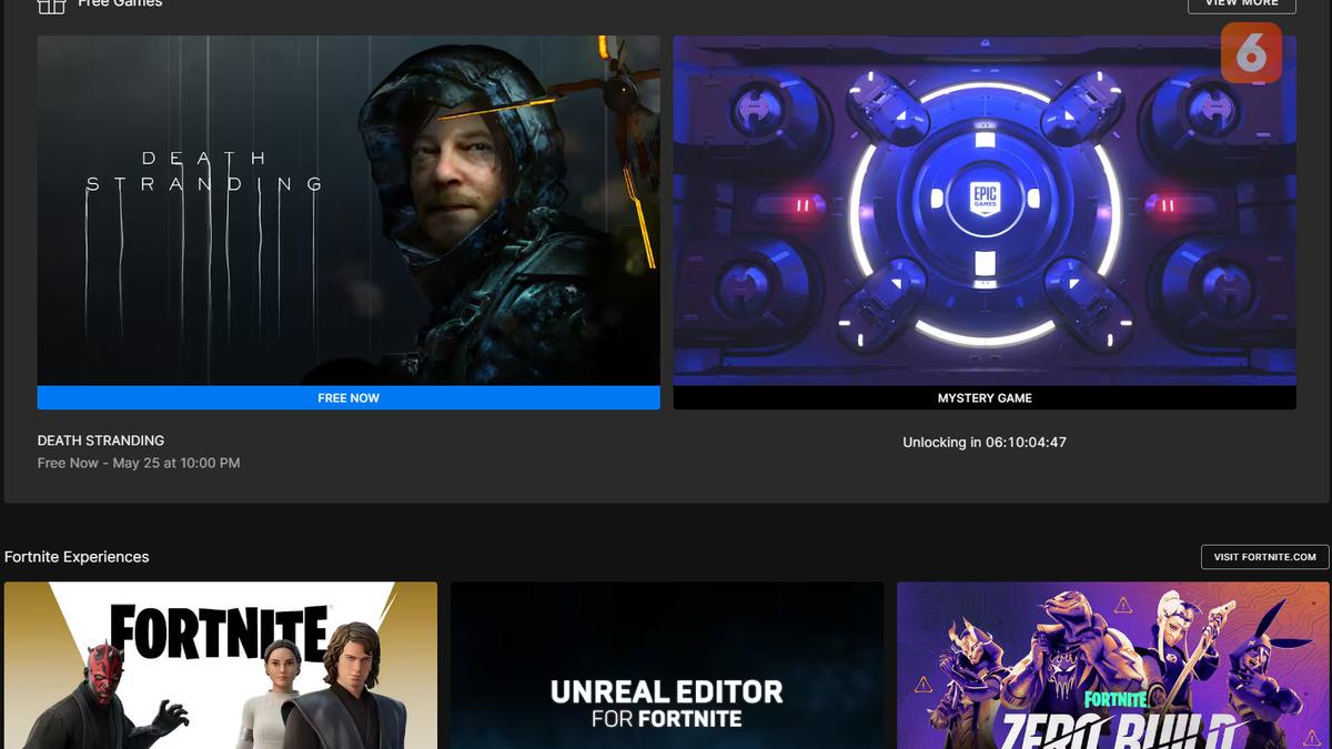 Game Death Stranding Buatan Kojima Production Gratis di Epic Games Store, Begini Cara Klaimnya ...
