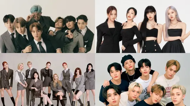 10 Grup KPop yang Lagunya Paling Banyak Didengarkan Berdasarkan Spotify ...