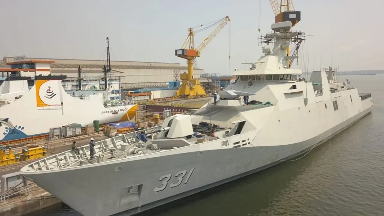 KRI RE Martadinata 331, Kapal Perang Tercanggih TNI AL - Bisnis Liputan6.com