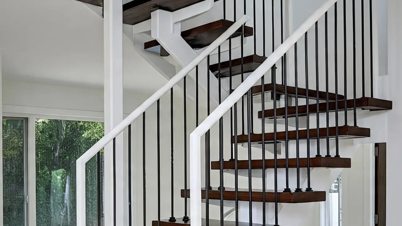 10 Model Tangga Besi Minimalis Terbaru, Maksimalkan Desain dengan Biaya ...