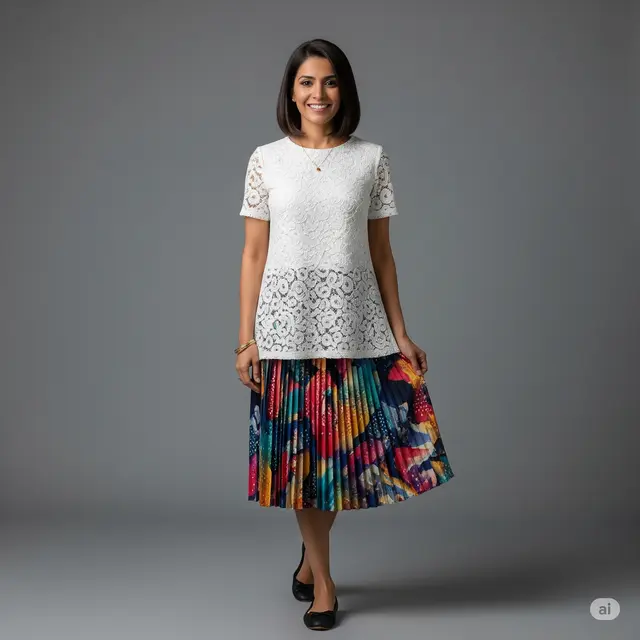 6 Model Baju Brokat dan Rok Batik: Gaya Anggun nan Modern - Hot ...