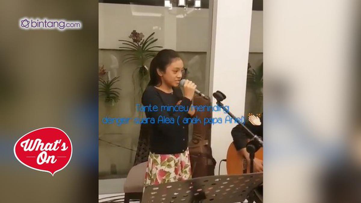 Allea, Anak Ariel NOAH Suaranya Bikin Netizen Merinding - Video Fimela.com