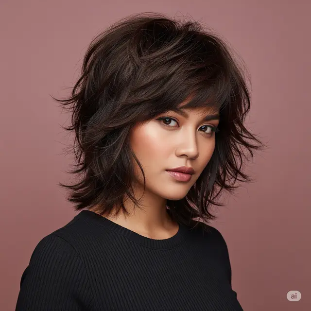 9 Model Rambut Sebahu untuk Wajah Oval: Layering Trendi dan Stylish ...