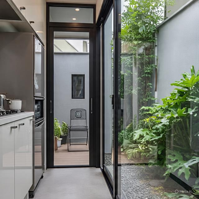 10 Model Pintu Kaca Terbaru untuk Ruang Sempit, Rumah Terasa Luas