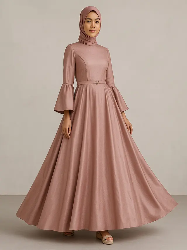 8 Model Gamis untuk Pesta Pernikahan Terbaru 2025, Lengkap dengan ...