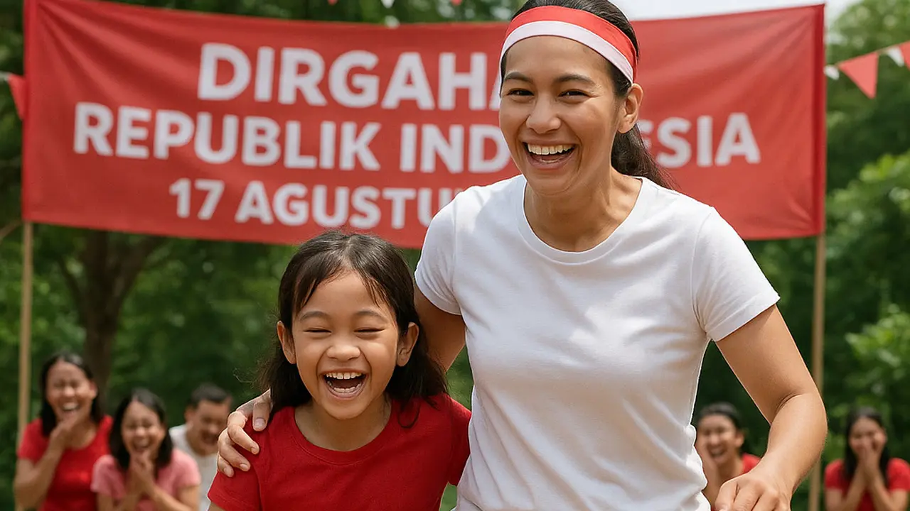 7 Ide Lomba 17 Agustus 2025 untuk Ibu dan Anak, Dijamin Seru