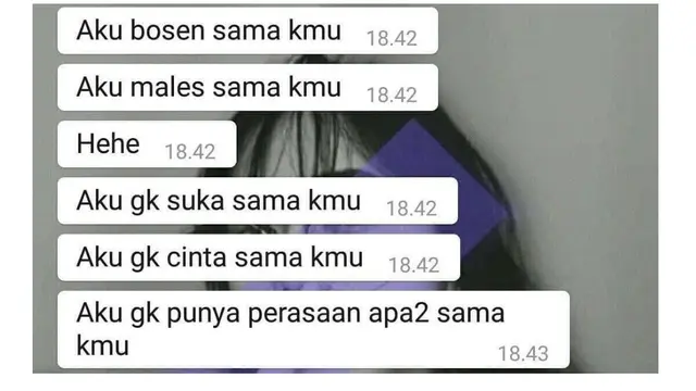 6 Chat Cewek Mutusin Cowok Ini Ujungnya Malah Bikin Kepikiran - Hot ...