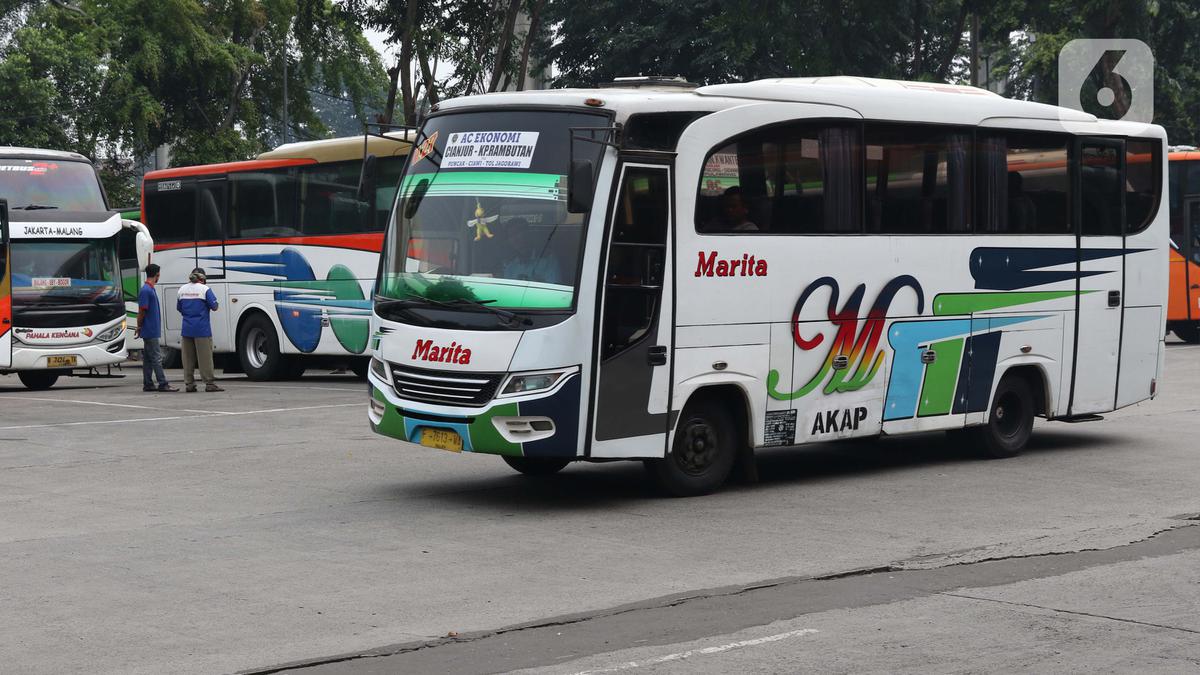 Operasional Bus AKAP di Jakarta Berhenti Sementara - Otomotif Liputan6.com