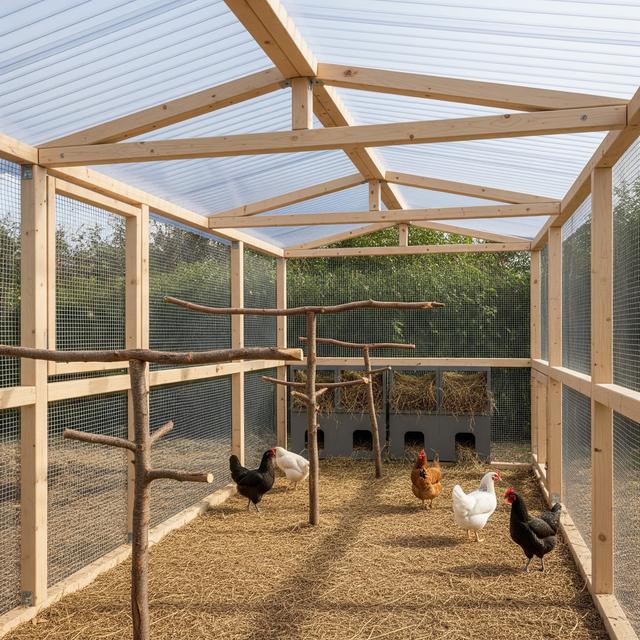 7 Model Kandang Ayam Umbaran Modern yang Tidak Bau dan Estetik dengan ...