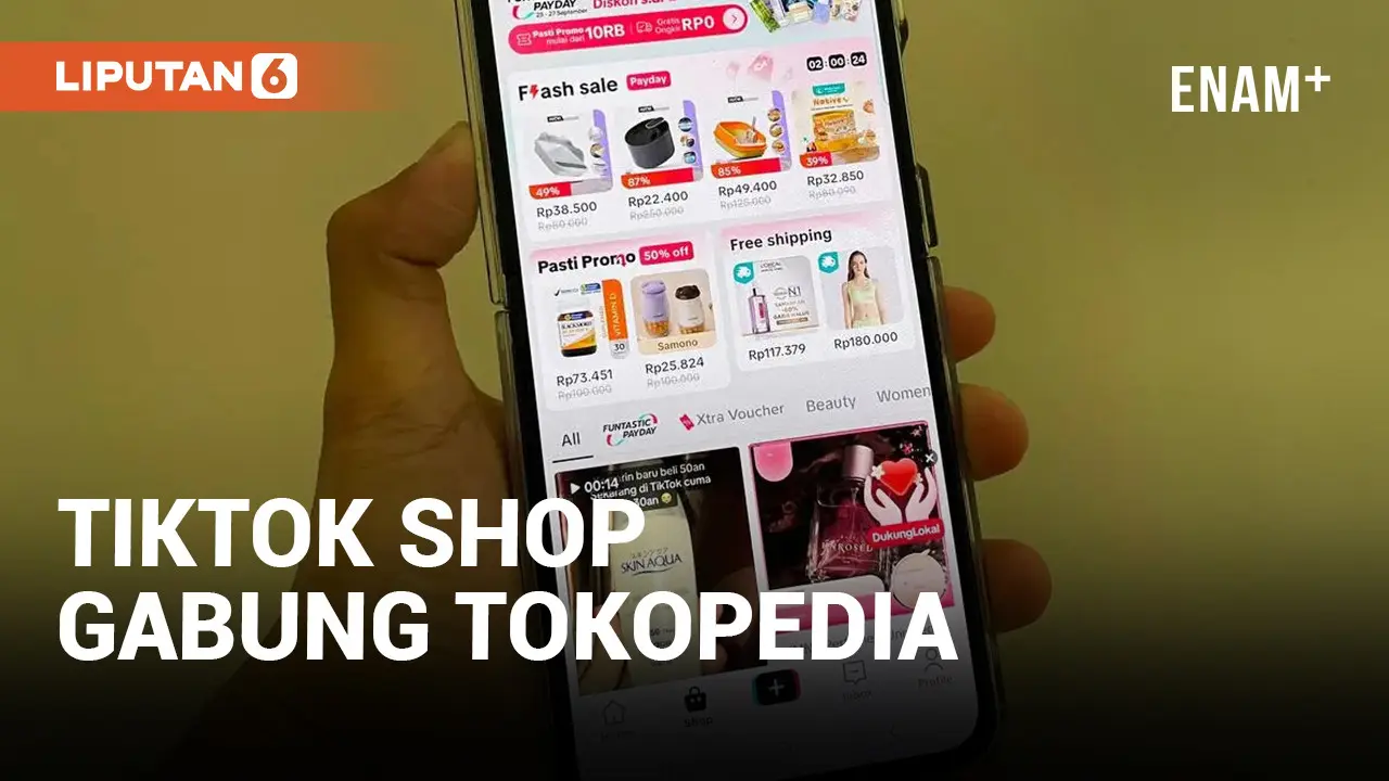 TikTok Shop Gabung Tokopedia, Begini Respons UMKM - Bisnis Liputan6.com