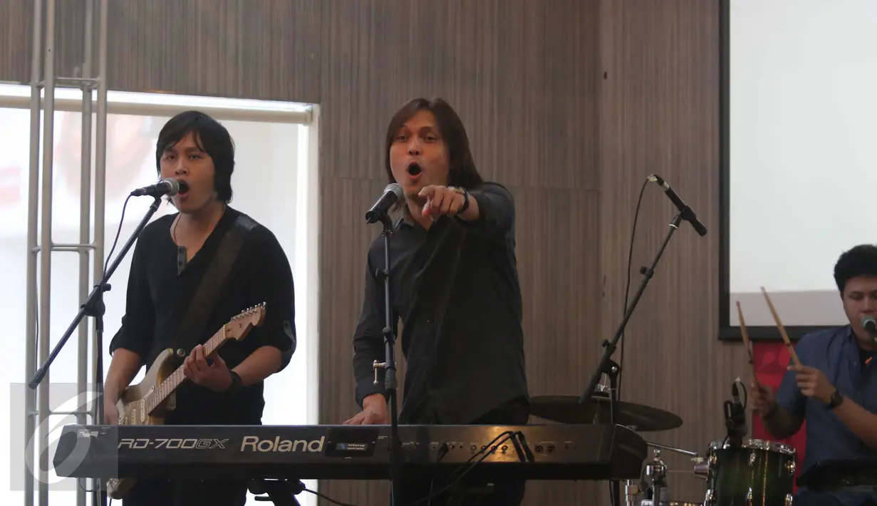 Gaya Once Saat Luncurkan Album Kedua - Foto Liputan6.com