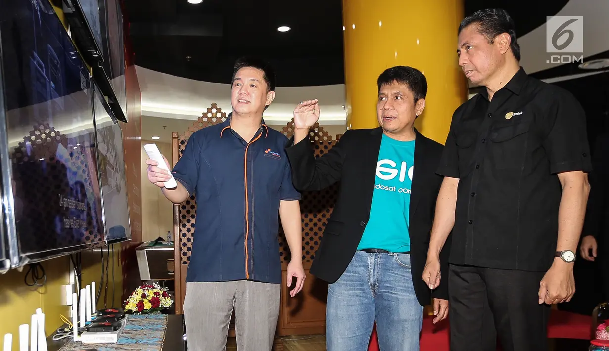 FOTO: Emtek dan Indosat GIG Luncurkan Layanan IPTV nexGIG - Foto Liputan6.com