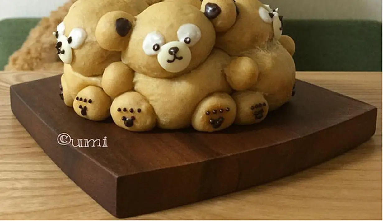 Karena Unik, Roti 3D Dengan Banyak Wajah Ini Jadi Favorit di Jepang