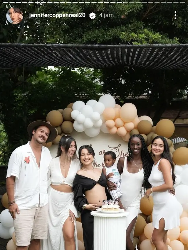 6 Potret Jennifer Coppen Umumkan Kehamilan, Jadi Bumil di Usia Muda ...