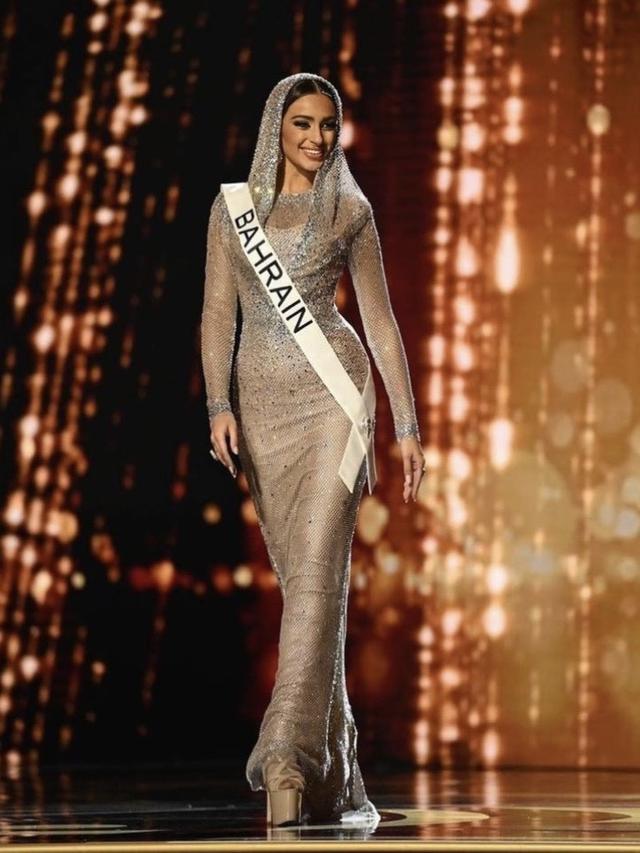 Tampilan Miss Bahrain di Miss Universe Tidak Kenakan Bikini Hingga ...
