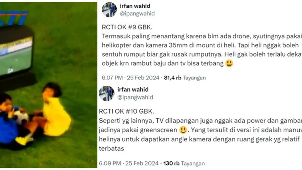 5 Fakta Unik Iklan RCTI Oke Zaman Dahulu, Sebagian Besar Kru WNA - Hot ...