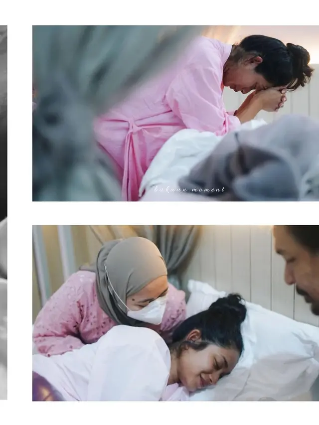 6 Momen Perjuangan Faradina Mufti Istri Dimas Djay Melahirkan Anak Pertama - Hot Liputan6.com