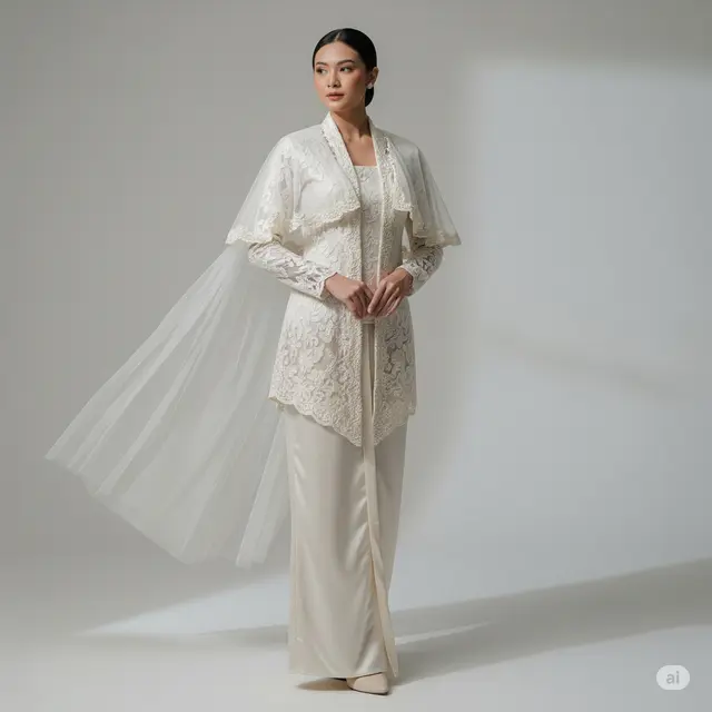 9 Model Dress Kebaya Modern Terbaru 2025: Tren Fashion Indonesia yang ...