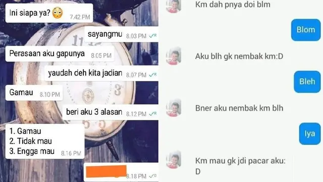 Top 3: Chat Kocak Saat Cowok Sedang PDKT dengan Cewek - Citizen6 Liputan6.com