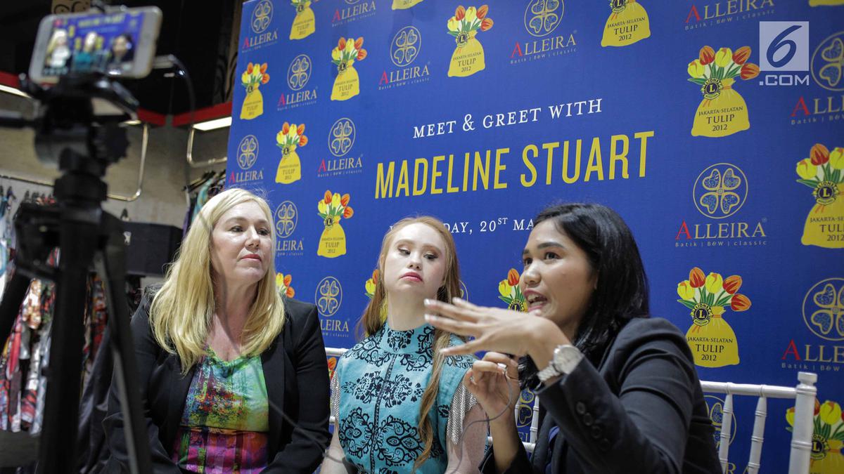 FOTO: Mengenal Madeline Stuart, Model Down Syndrome Asal Australia