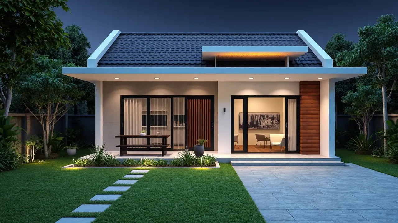 15 Model Depan Rumah Minimalis yang Modern dan Elegan, Estetik Fungsional - Hot Liputan6.com