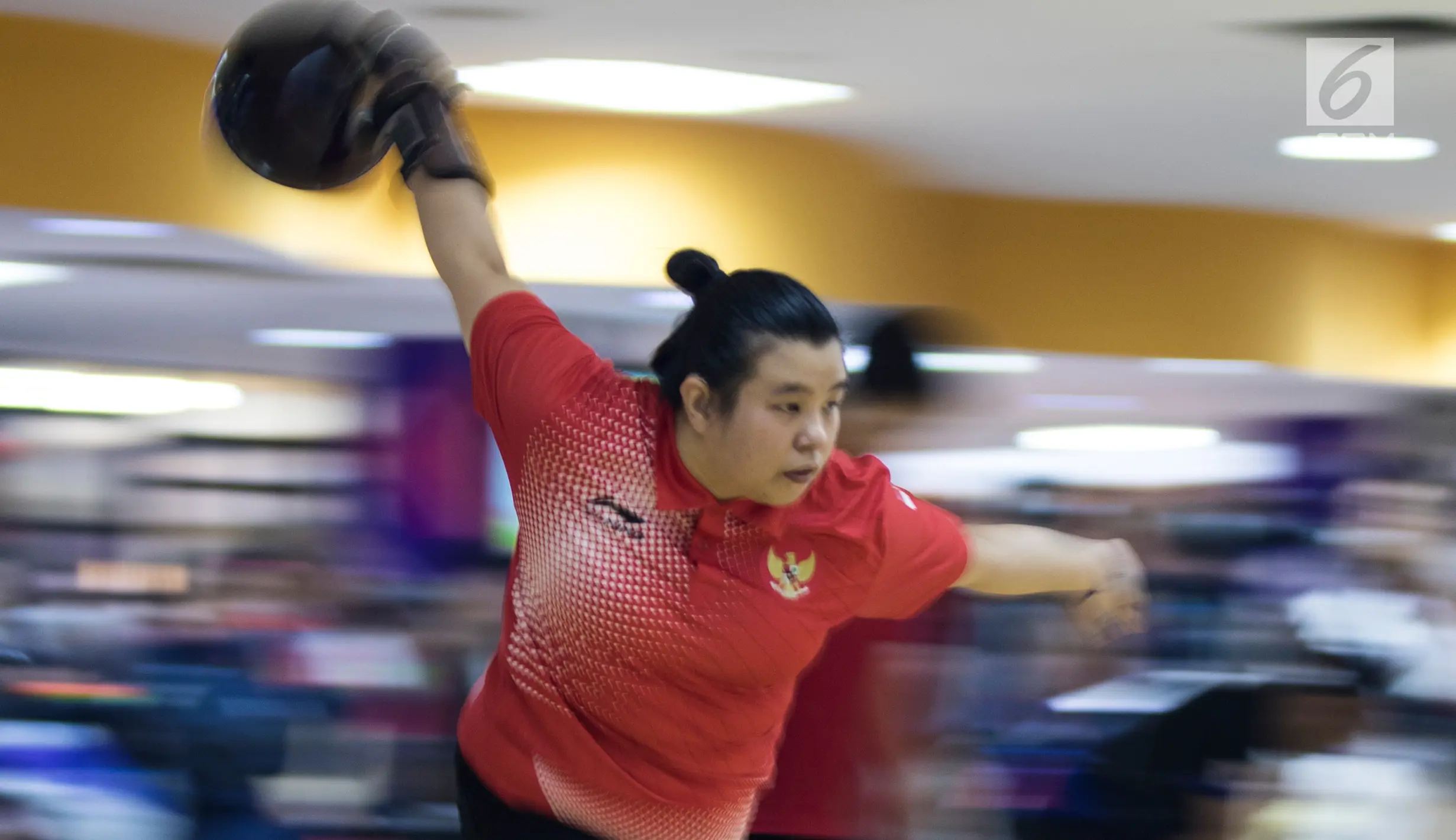 FOTO: Elsa Maris Sumbang Emas Asian Para Games dari Cabang Bowling ...