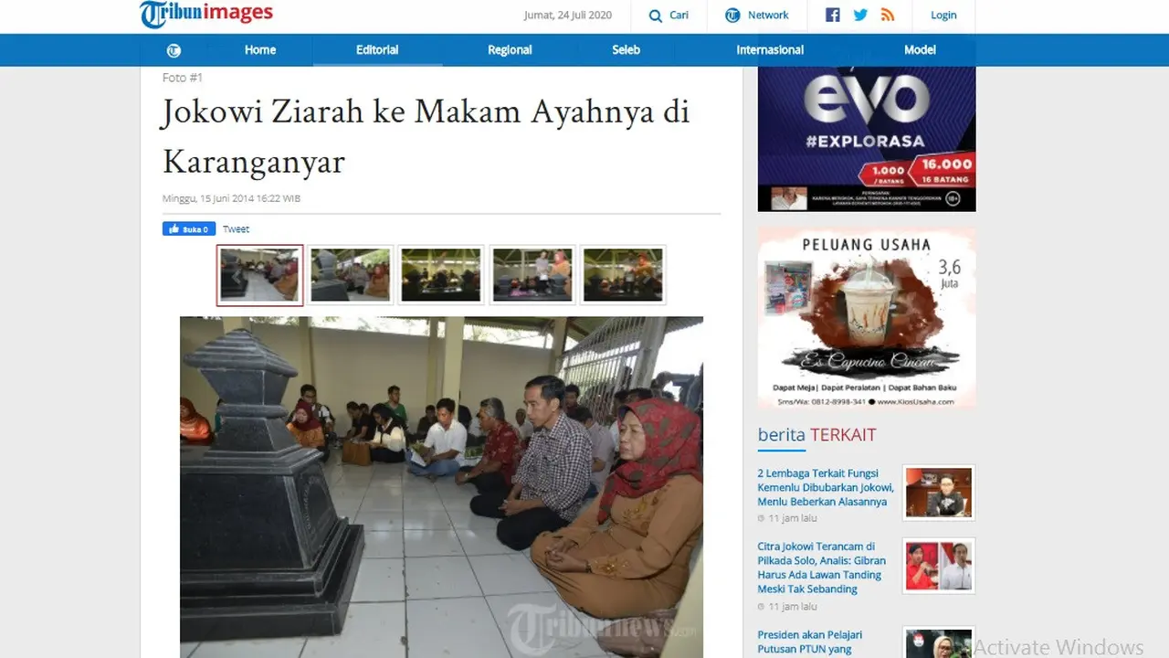 Cek Fakta: Hoaks Foto Presiden Jokowi Berziarah ke Makam Tokoh PKI ...