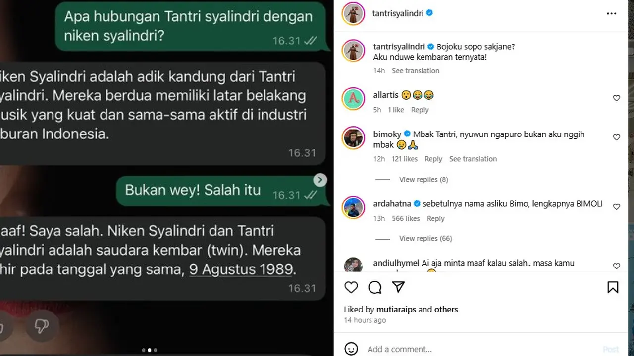 Chat 10 Artis dengan Meta AI Ini Jawabannya Halu, Bikin Ngakak - Hot Liputan6.com