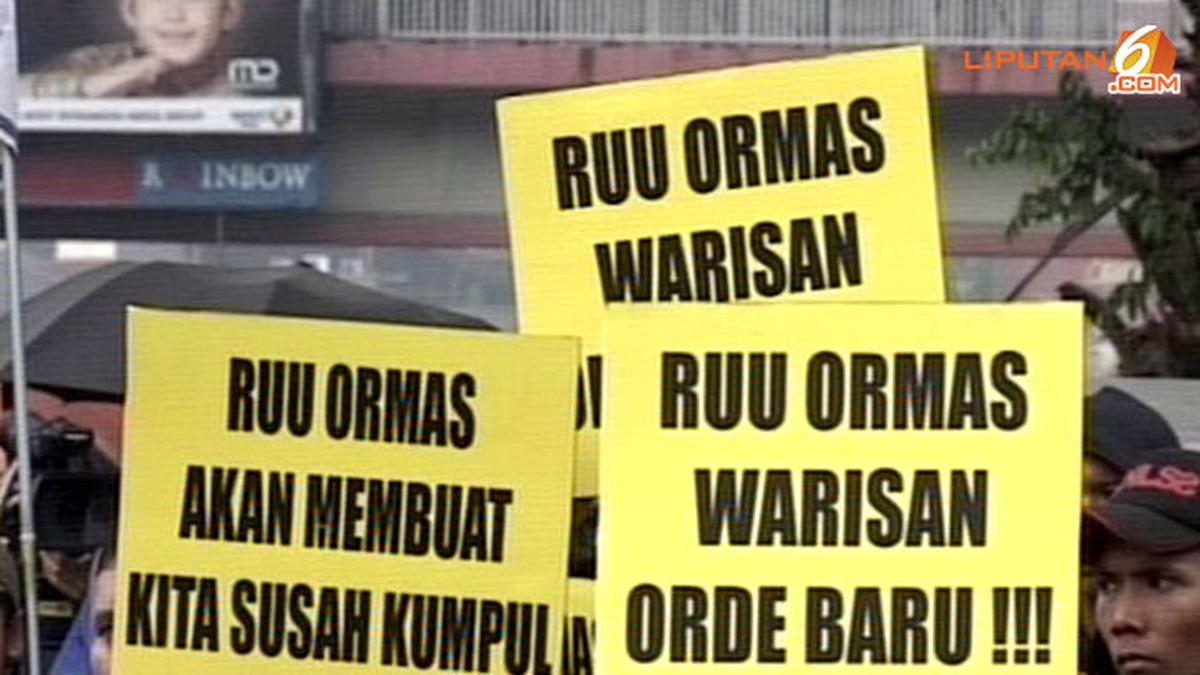 Saksi Ahli: UU Ormas Cederai Kebebasan Berserikat