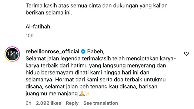 Romi The Jahat Meninggal Dunia, Skena Musik Punk Indonesia Berduka
