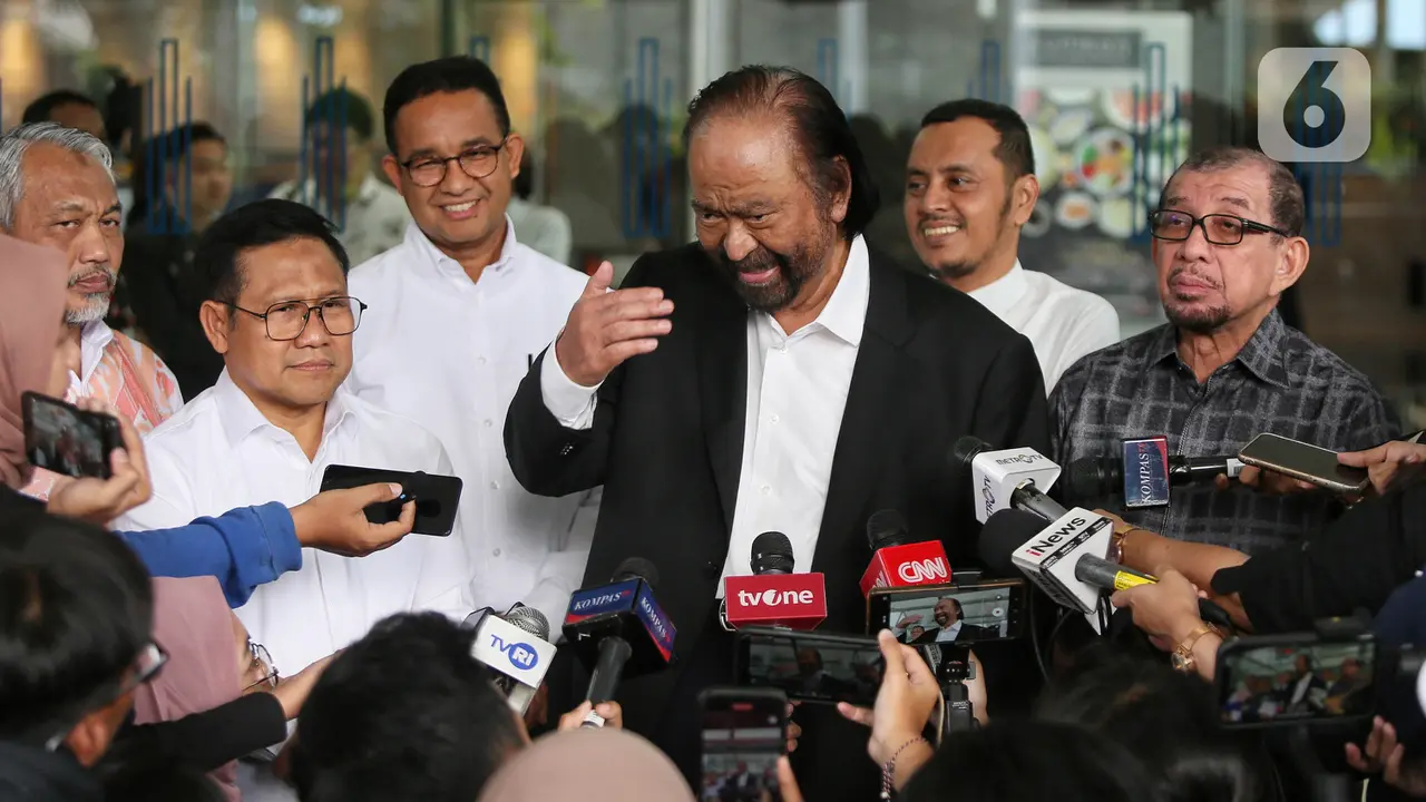 Respons Surya Paloh Soal Timnas AMIN Akan Gugat Hasil Pilpres 2024 ke MK - Pemilu Liputan6.com