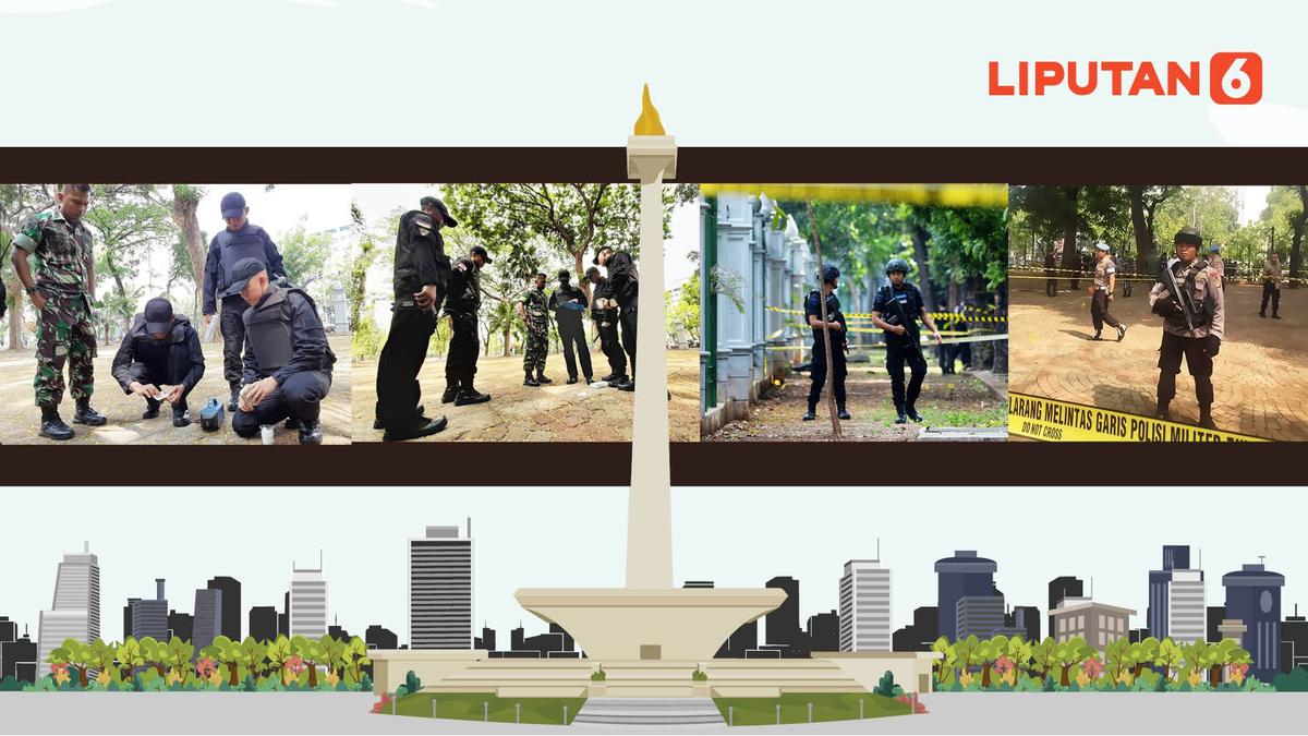 Ledakan Granat Asap di Monas - News Liputan6.com