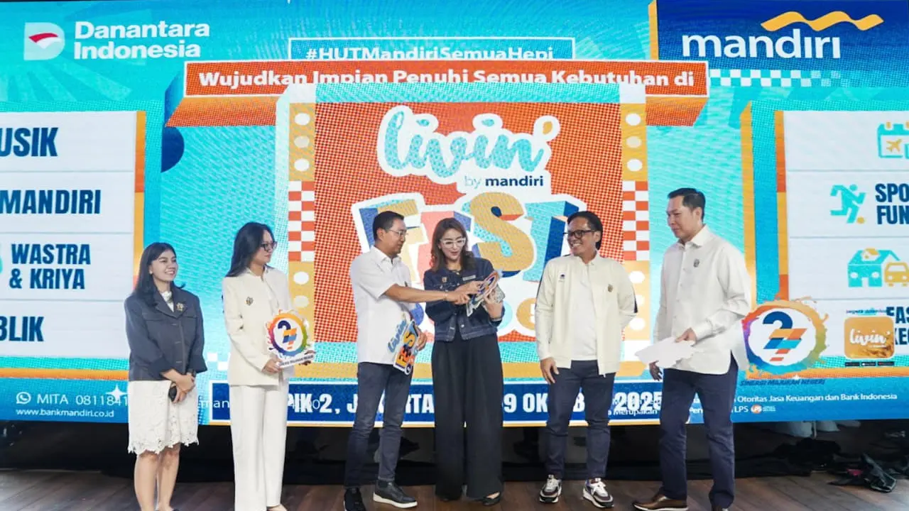 Bank Mandiri Gelar Livin’ Fest 2025, Rayakan HUT ke-27 dengan Sinergi untuk Negeri - Info Fimela.com