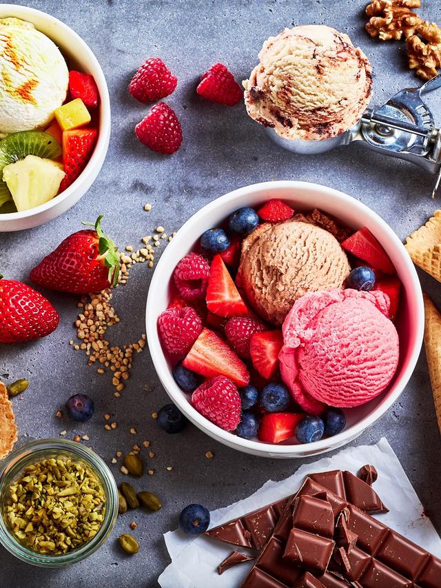 Tips Agar Es Krim Lebih Padat dan Tidak Eneg - Food Fimela.com