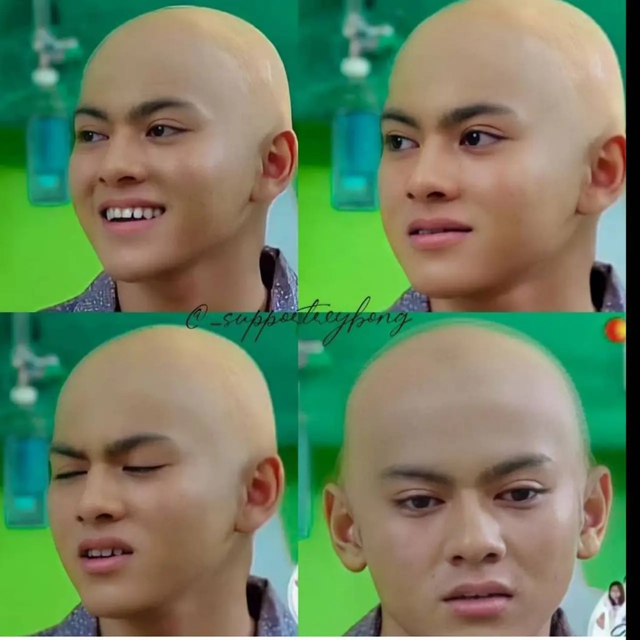 6 Potret Rey Bong Pemeran Joko 'Dari Jendela SMP' Tampil Botak ...