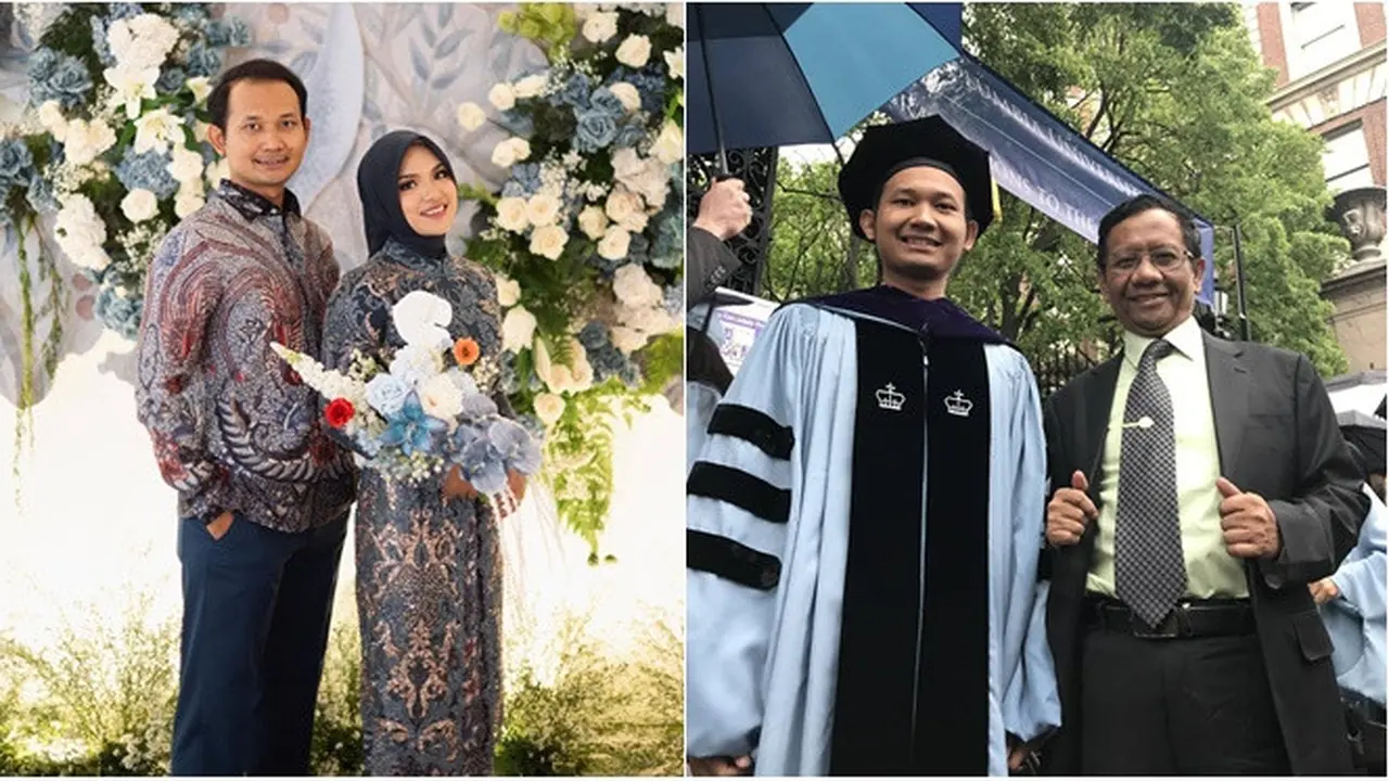 6 Potret Royhan Akbar Anak Mahfud MD yang Nikahi Putri TGB, Berprestasi ...