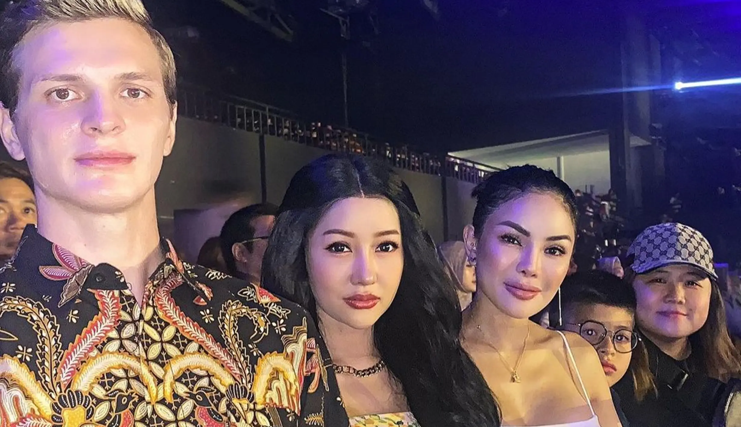 Potret Lucinta Luna dan Alan Foto Bersama Selebritas Indonesia