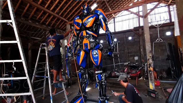 BERANI BERUBAH: Replika Robot Pemberi Rezeki - Bisnis Liputan6.com