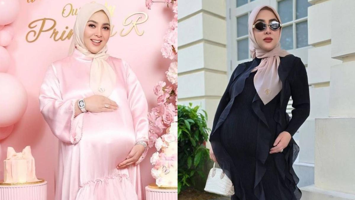 Syahrini Melahirkan Anak Pertama, Lihat Lagi 6 Gaya Bumil Pamer Baby Bump Pakai Dress-Dress ...