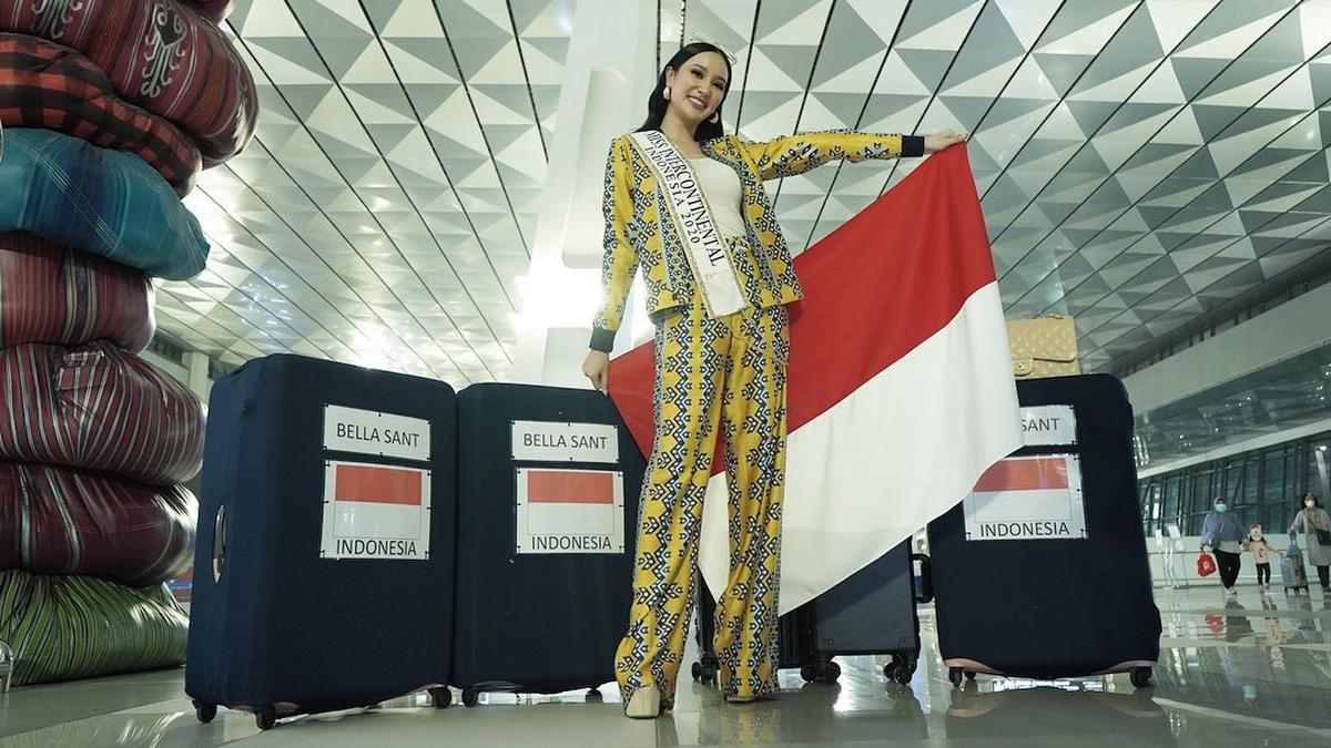 Bella Aprilia, Wakil Indonesia Tembus 20 Besar Miss Intercontinental ...
