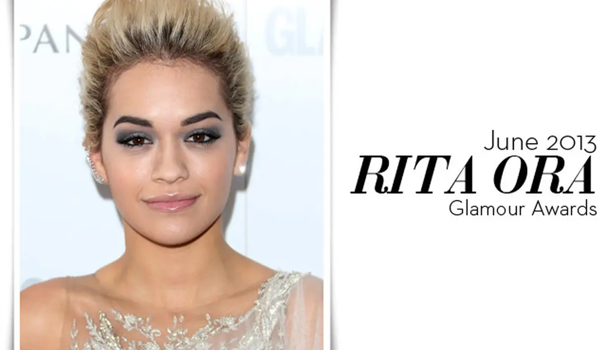 10 Cara Padu Padan Makeup & Lipstik Merah ala Rita Ora - Photo Fimela.com