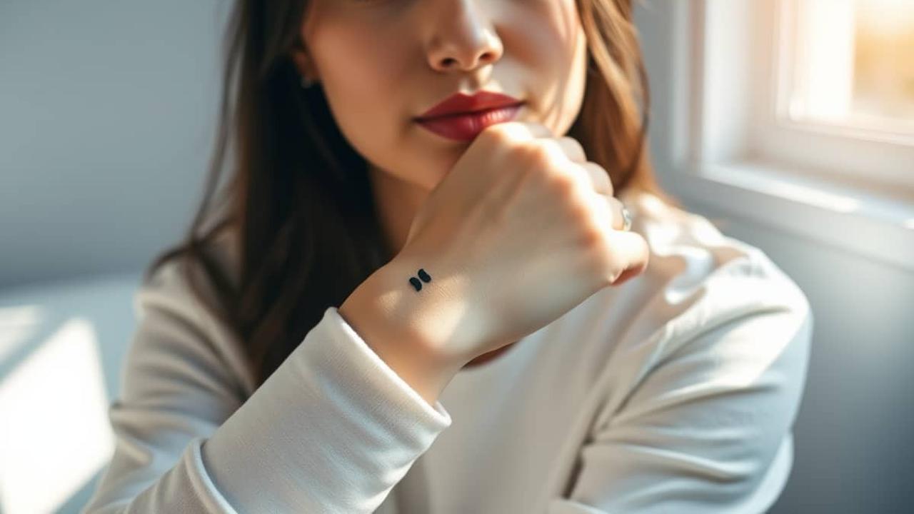 Arti Tato Semicolon: Simbol Harapan dan Kesadaran Kesehatan Mental