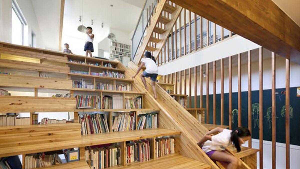 Baca Buku Lebih Asyik di Perpustakaan Papan Luncur - Lifestyle Liputan6.com